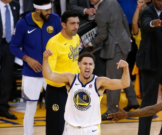 NBA: გოლდენ სტეიტმა ჰიუსტონს მეორე ტაიმში ჯოჯოხეთი მოუწყო [VIDEO] | Lelo.Ge