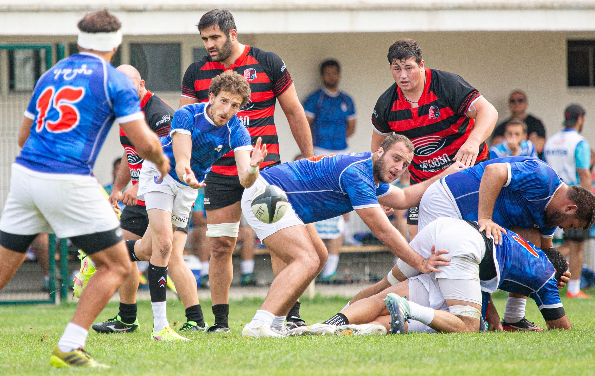 [რაგბი. დიდი 10] ყაზბეგი ლიდერია, ლოკომოტივი აუტსაიდერი | Lelo.Ge