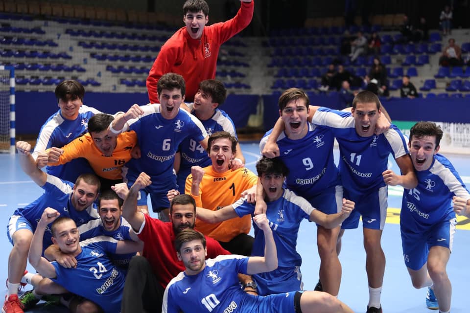 [ხელბურთი U 18] საქართველოს ნაკრები Ihf Triphy ის გამარჯვებულია Lelo Ge