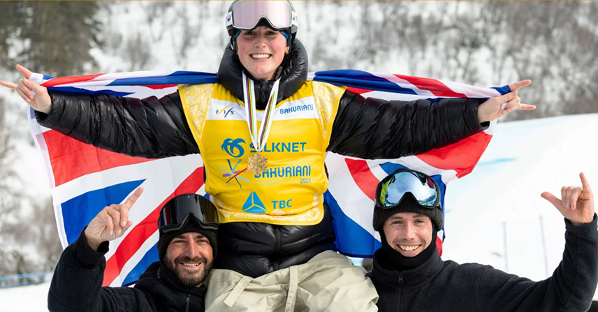 [სნოუბორდი. მსოფლიოს ჩემპიონატი] 16 წლის ბრიტანელმა ოლიმპიურ ჩემპიონს აჯობა | Lelo.Ge