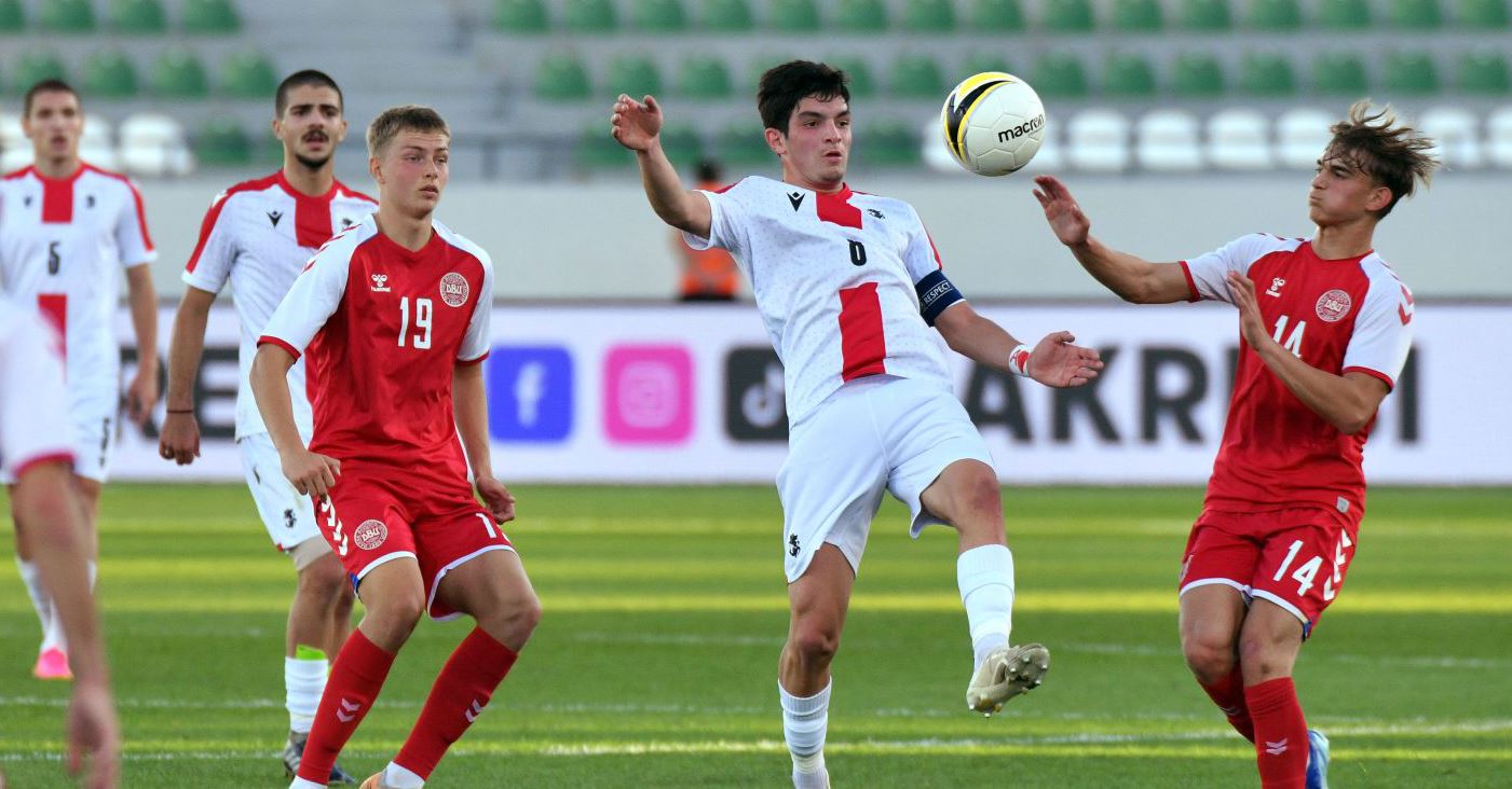 [განახლებული. VIDEO. ევრო 2024. U17. I საკვალიფიკაციო ეტაპი] დანია 1:2 საქართველო. გვირაბის ...