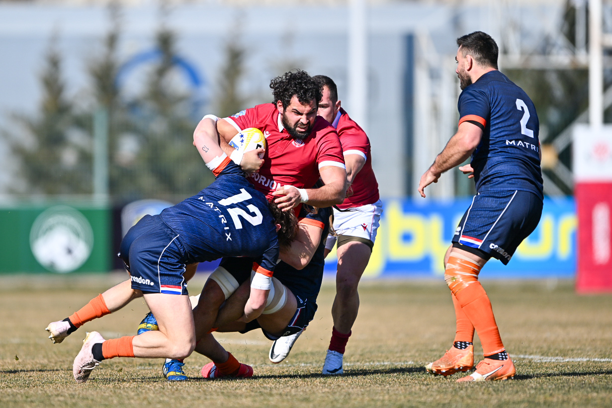 [VIDEO. რაგბი ევროპის ჩემპიონატი] "ბორჯღალოსნების" ზედიზედ მეორე გამარჯვება! | Lelo.Ge