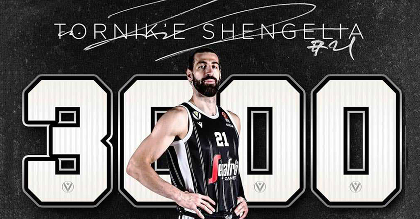 თორნიკე შენგელიას 3000-იანი ნიშნული ევროლიგაზე! | Lelo.Ge