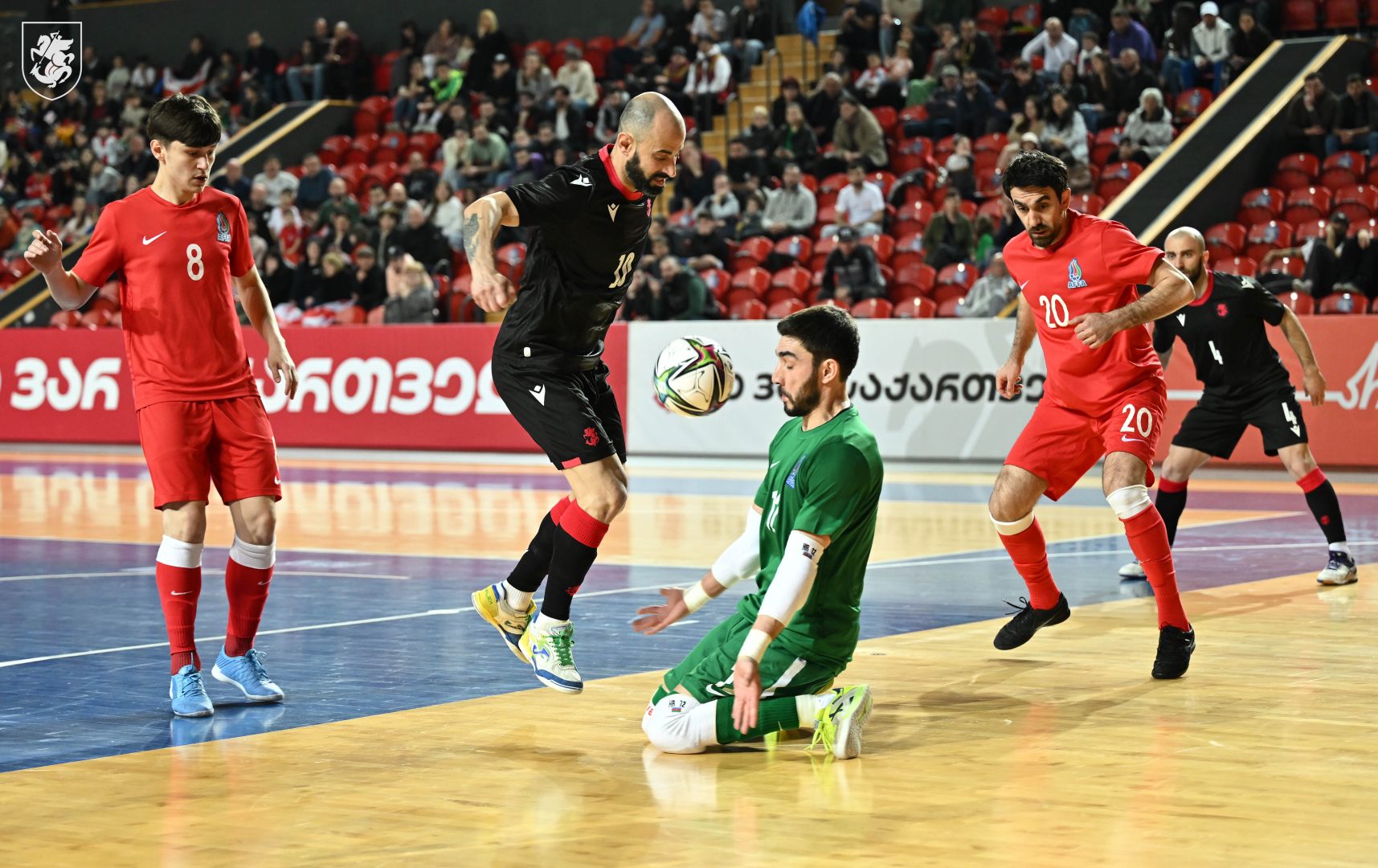 [VIDEO. ფუტსალი] საქართველოს ნაკრებმა ამხანაგურ მატჩში აზერბაიჯანი დაამარცხა | Lelo.Ge