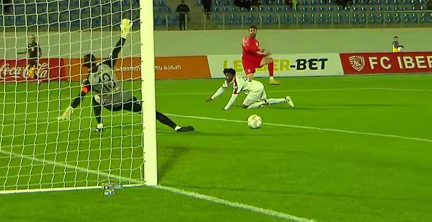 [VIDEO. ეროვნული ლიგა. XIV ტური] იბერია 1999 1:4 დილა. ახალი ლიდერიც მოსულა! | Lelo.Ge