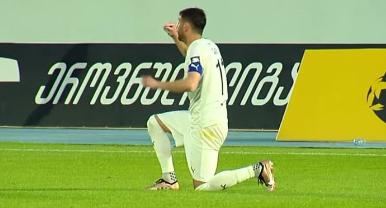 [VIDEO. ეროვნული ლიგა. XV ტური] გაგრა 2:0 თელავი. ვაწაძის ზღაპრული გოლი, რომელიც მთელ მატჩად ...