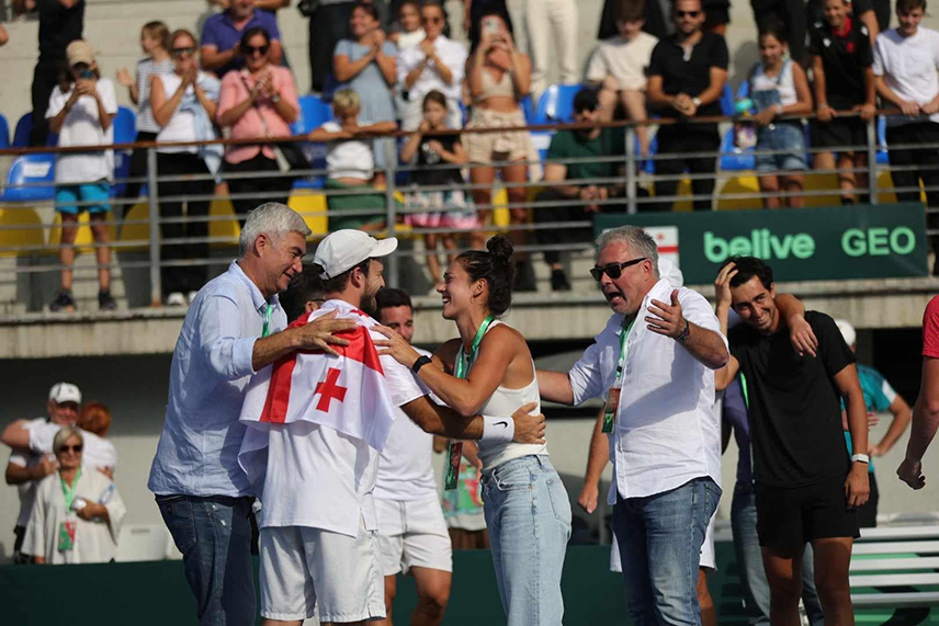 [ჩოგბურთი] ალექსანდრე ბაკშიმ საქართველოს ნაკრები იხსნა | Lelo.Ge