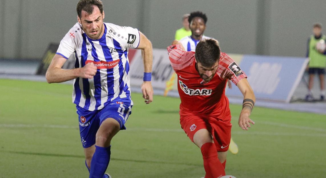 [VIDEO. ეროვნული ლიგა. XXIV ტური] დინამო (თბ) 1:1 დილა. ზავი საეჭვო პენალტით! | Lelo.Ge