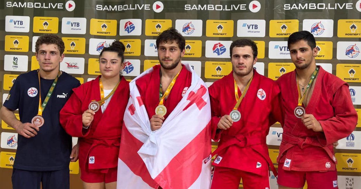 [სამბო. მსოფლიო ჩემპიონატი] 9 მედალი კვიპროსიდან | Lelo.Ge