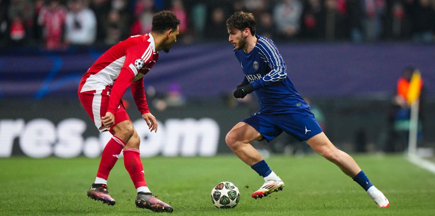 [VIDEO. ჩემპიონთა ლიგა 2024/25. პლეი-ოფი] კვარაცხელია უგოლოდ, მაგრამ შანსით... | Lelo.Ge