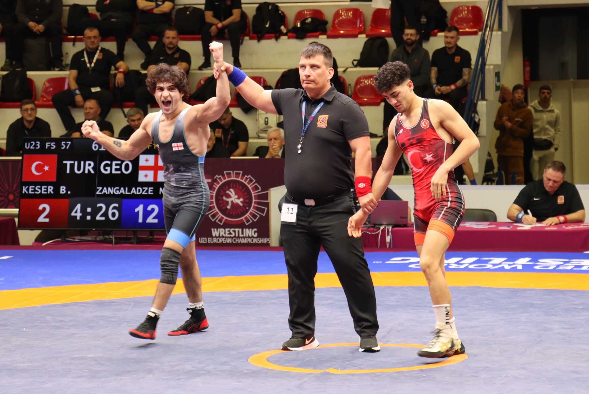 [თავისუფალი ჭიდაობა. ევროპის ჩემპიონატი. U23] ერთი ფინალი და ბრინჯაოს შანსი | Lelo.Ge