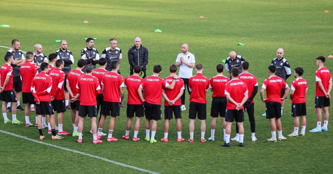 [U19. ელიტრაუნდის წინ] საქართველოს ნაკრებმა მზადება დაიწყო... [VIDEO] | Lelo.Ge