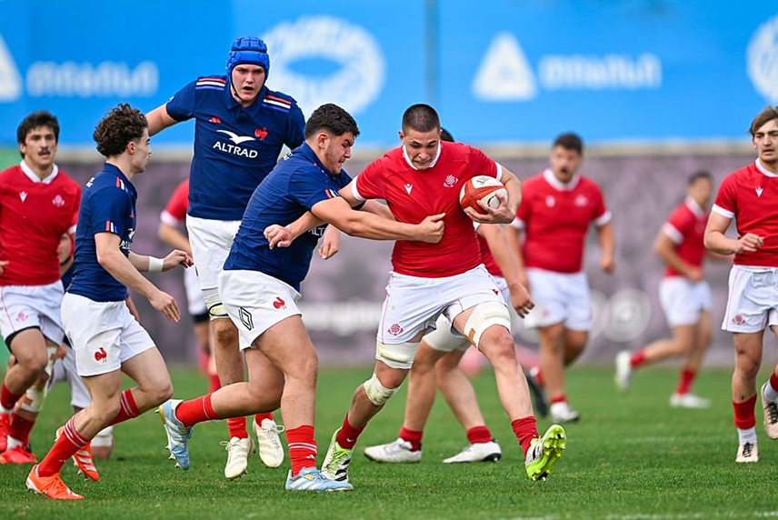 [რაგბი. U-18] ფრანგული რევანში | Lelo.Ge