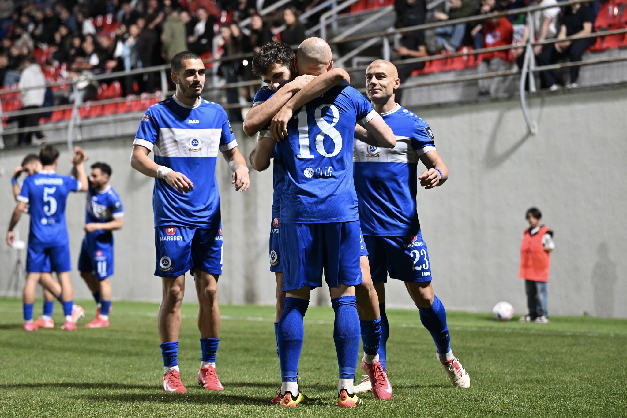 [VIDEO. ეროვნული ლიგა. XIV ტური] გარეჯი 1:2 დინამო (თბ). გამარჯვება ტყუპი გოლებით | Lelo.Ge