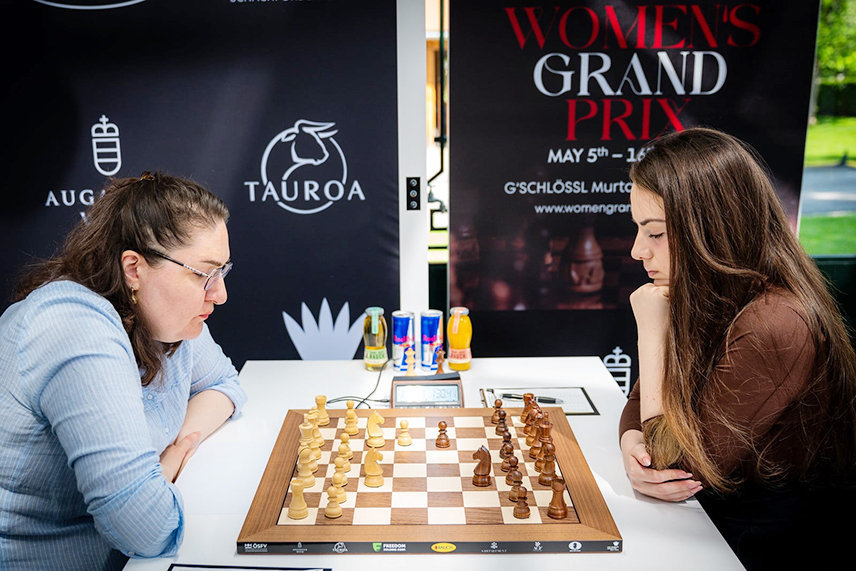 [ჭადრაკი. გრან პრი] ნანა ძაგნიძემ მეოთხე ადგილზე გადაინაცვლა | Lelo.Ge