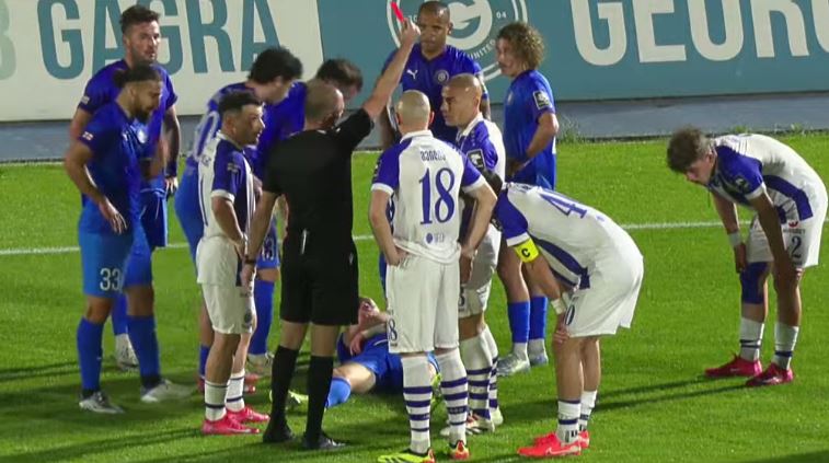 [VIDEO. ეროვნული ლიგა. XV ტური] გაგრა 1:1 დინამო (თბ). შედეგიც დაბალანსებული და ლოგიკური ...