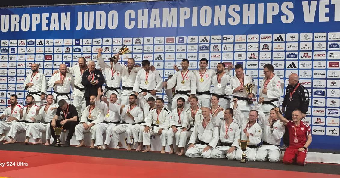 [ძიუდო. ევროპის ჩემპიონატი. ვეტერანები] ქართველების 41 მედალი რიგაში! | Lelo.Ge