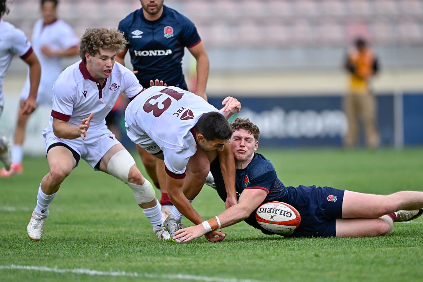 [რაგბი. U20] მსოფლიო ჩემპიონატამდე ავჭალაში ინგლისთან დავმარცხდით... | Lelo.Ge