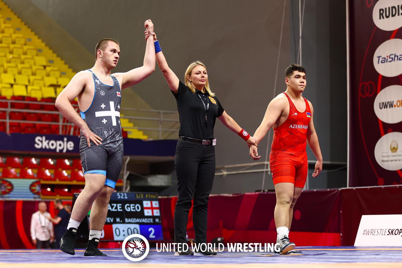 [თავისუფალი ჭიდაობა. ევროპის ჩემპიონატი. U17] ჯერჯერობით ორი მედალი... | Lelo.Ge