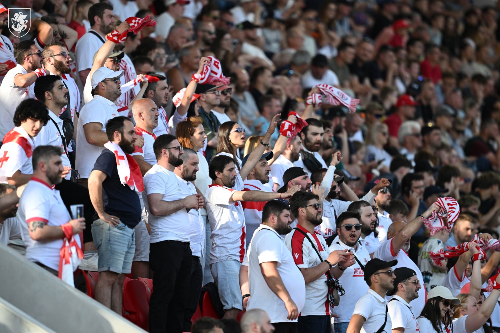 [ევრო 2025] ქართველი ქომაგი გამორჩეულია, საქართველო ხორვატიის პოზიციას უმიზნებს... | Lelo.Ge