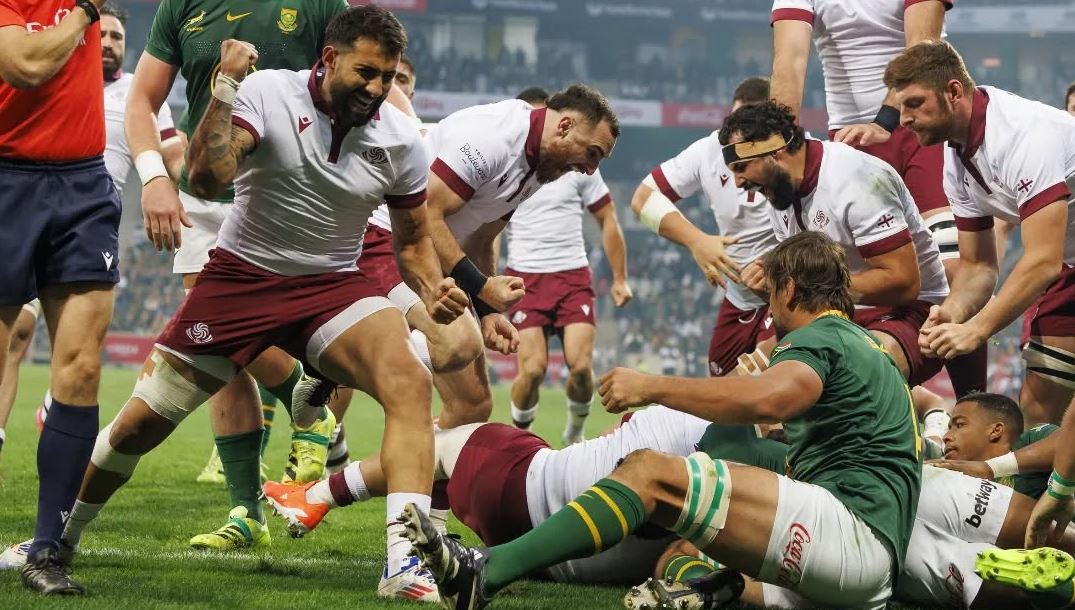 [VIDEO. რაგბი. ივლისის ტესტები] ...არადა, ჩვენთვის შესანიშნავად დაიწყო, სანახაობა კი სამხრეთ ...