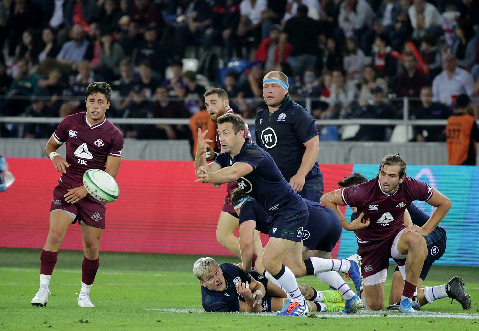 [რაგბი. საქართველოს ნაკრები] "ბორჯღალოსნები" შოტლანდიას შეხვდებიან ...