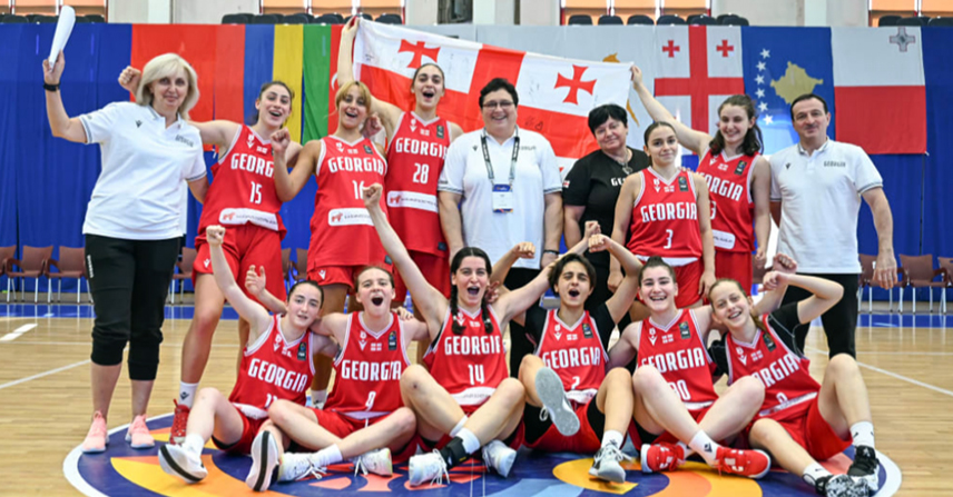 [კალათბურთი. U18 ქალები] დივიზიონი მეხუთე ადგილზე | Lelo.Ge