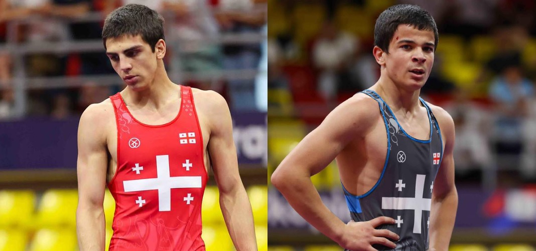 [ბერძნულ-რომაული ჭიდაობა. ევროპის ჩემპიონატი. U17] ოქრო-ვერცხლი პირველივე დღეს! | Lelo.Ge